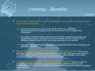 J interop | PPT