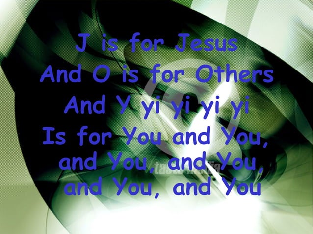 J Is For Jesus | PPT