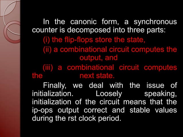 J. parallel (synchronous) counters | PPTX