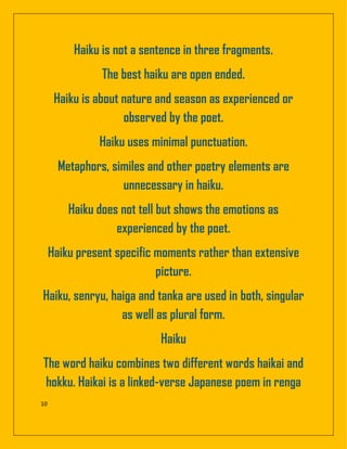 Japanese poetry | PDF