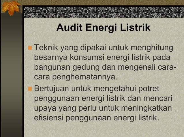J prosedur-audit-energi-listrik | PDF