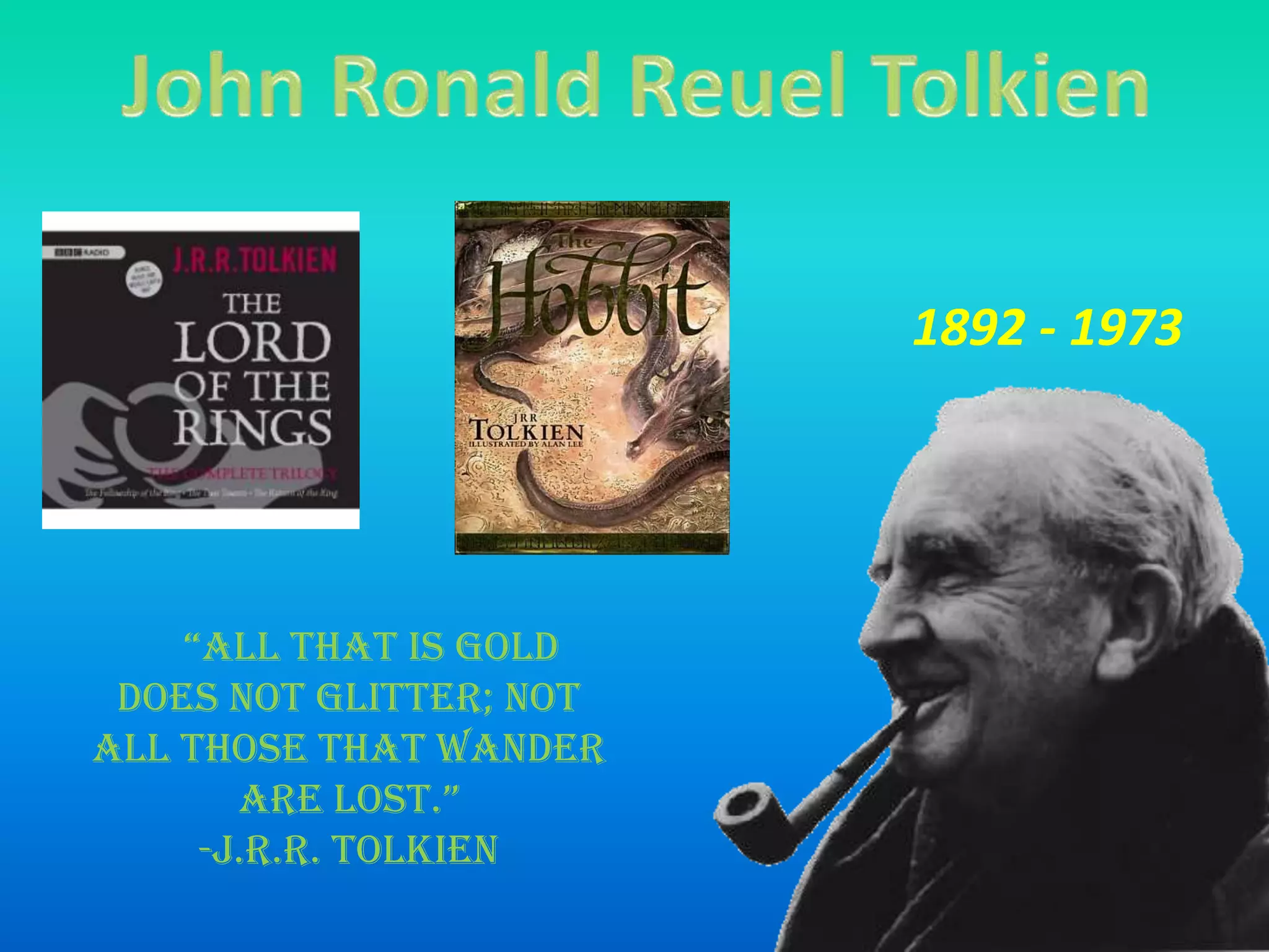 J R R Tolkien Power Point | PPTX