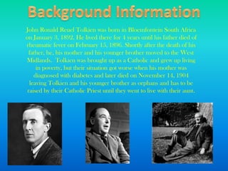 J R R Tolkien Power Point | PPTX