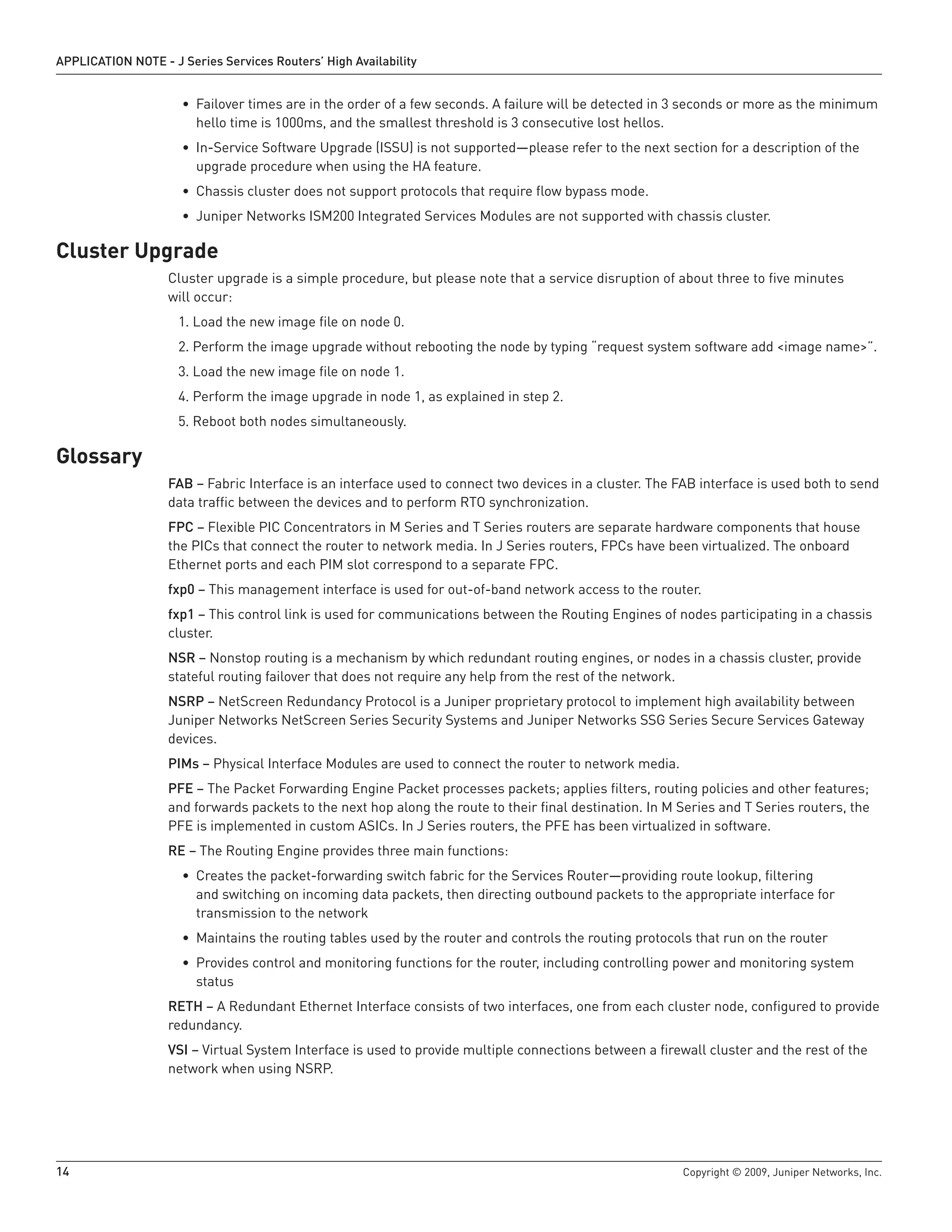 J series-chassis-cluster-setup | PDF