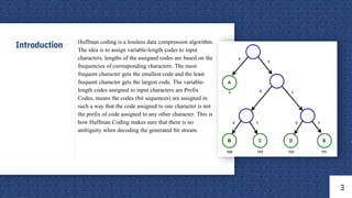 Huffman Algorithm and its Application by Ekansh Agarwal | PPT
