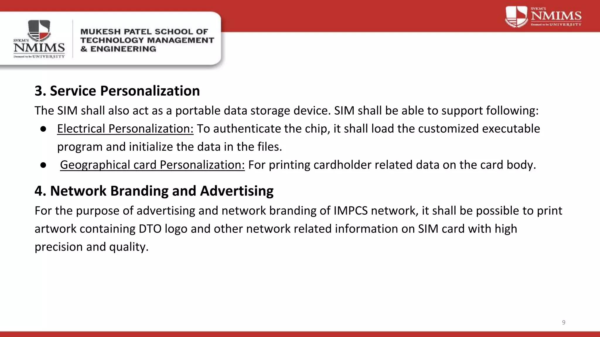 Presentation SIM CARD (GSM) | PPTX