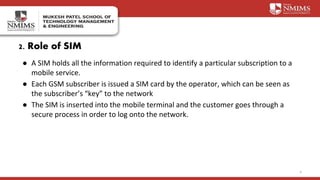 Presentation SIM CARD (GSM) | PPTX