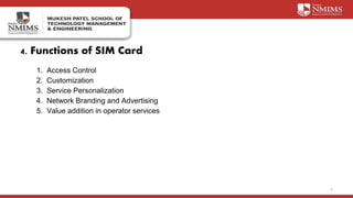 Presentation SIM CARD (GSM) | PPTX