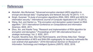 Data transmission using hybrid cryptography with code | PPTX