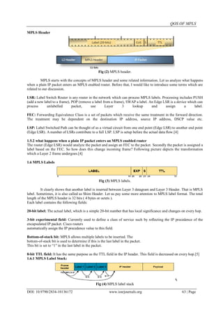 QOS of MPLS | PDF