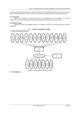 Secure Authentication for Mobile Banking Using Facial Recognition | PDF