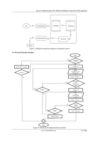 Secure Authentication for Mobile Banking Using Facial Recognition | PDF