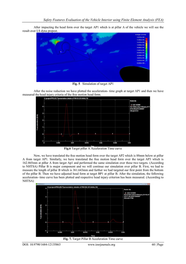 Safety Features Evaluation of the Vehicle Interior Using Finite Element ...