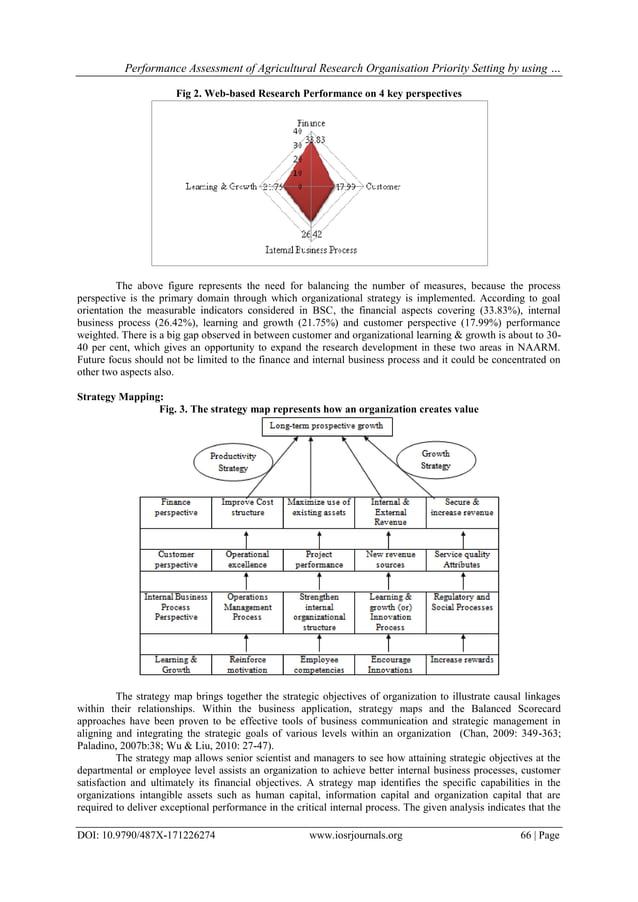 Performance Assessment of Agricultural Research Organisation Priority Setting by using Balanced ...