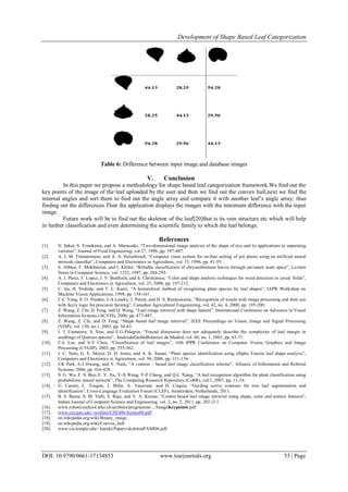 Development of Shape Based Leaf Categorization | PDF