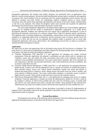 Abstraction and Automation: A Software Design Approach for Developing Secure Data Management ...