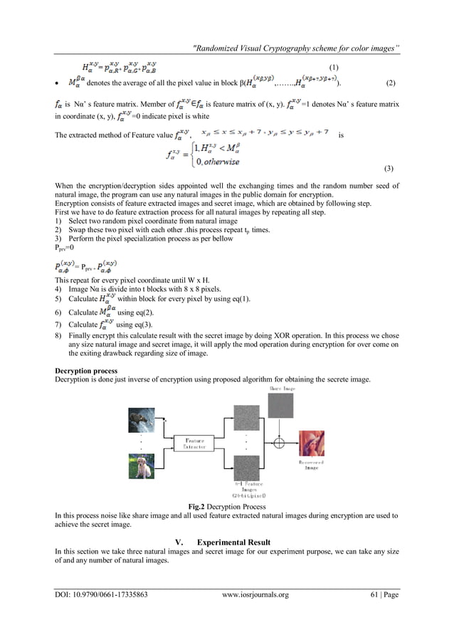 "Randomized Visual Cryptography scheme for color images” | PDF