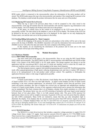 Intelligence Billing System Using Radio Frequency Identification (RFID) and ZIGBEE | PDF