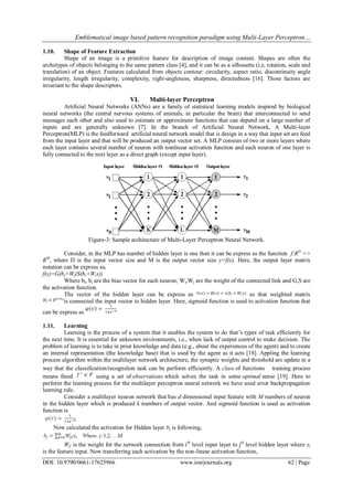 Emblematical image based pattern recognition paradigm using Multi-Layer Perceptron Neural ...