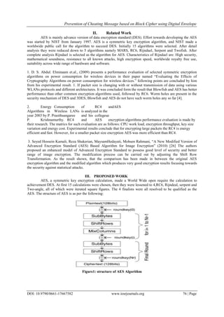 Prevention of Cheating Message based on Block Cipher using Digital Envelope | PDF