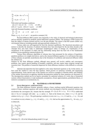 Some numerical methods for Schnackenberg model | PDF