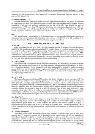 Network on Chip Architecture and Routing Techniques: A survey | PDF