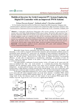 Multilevel Inverter for Grid-Connected PV System Employing Digital PI Controller with an ...