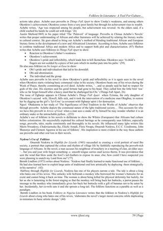 Folklore in Literature: A Tool for Culture Preservation and ...