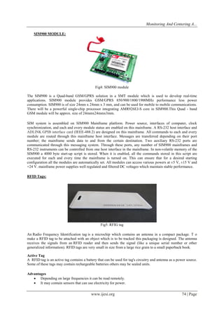 Monitoring and Centering a Remote Discrete Using Rfid through Sim ...