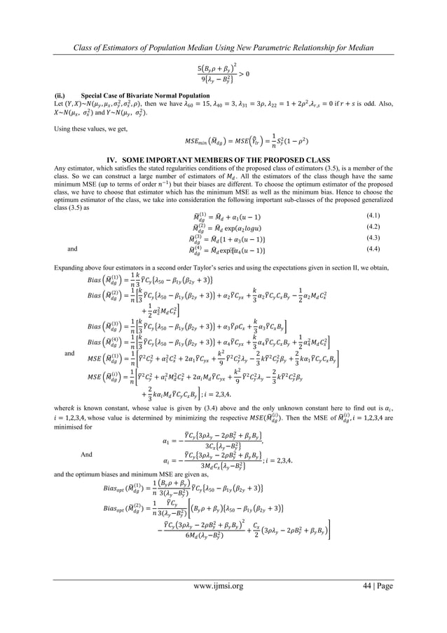 Class Of Estimators Of Population Median Using New Parametric