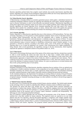 A Survey and Comparative Study of Filter and Wrapper Feature Selection Techniques | PDF