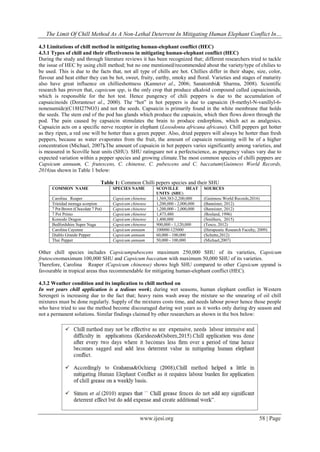 The Limit of Chill Method as a Non-Lethal Deterrent in Mitigating Human ...