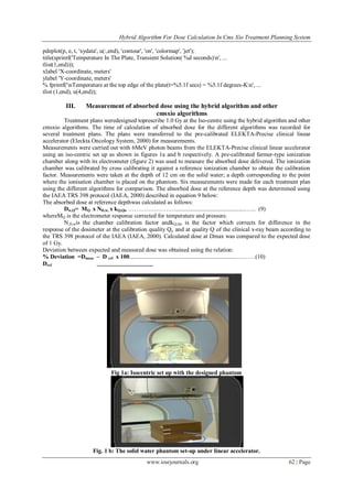 Hybrid Algorithm for Dose Calculation in Cms Xio Treatment Planning ...