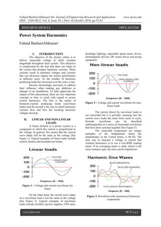 Power System Harmonics | PDF