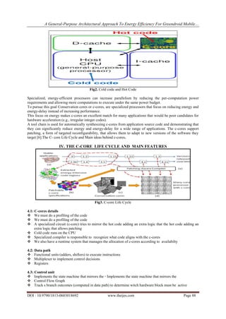 A General-Purpose Architectural Approach to Energy Efficiency for Greendroid Mobile Application ...