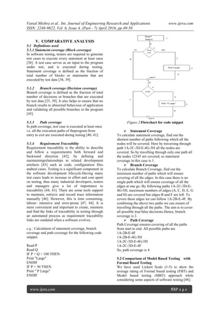 Comparative Analysis of Model Based Testing and Formal Based Testing ...