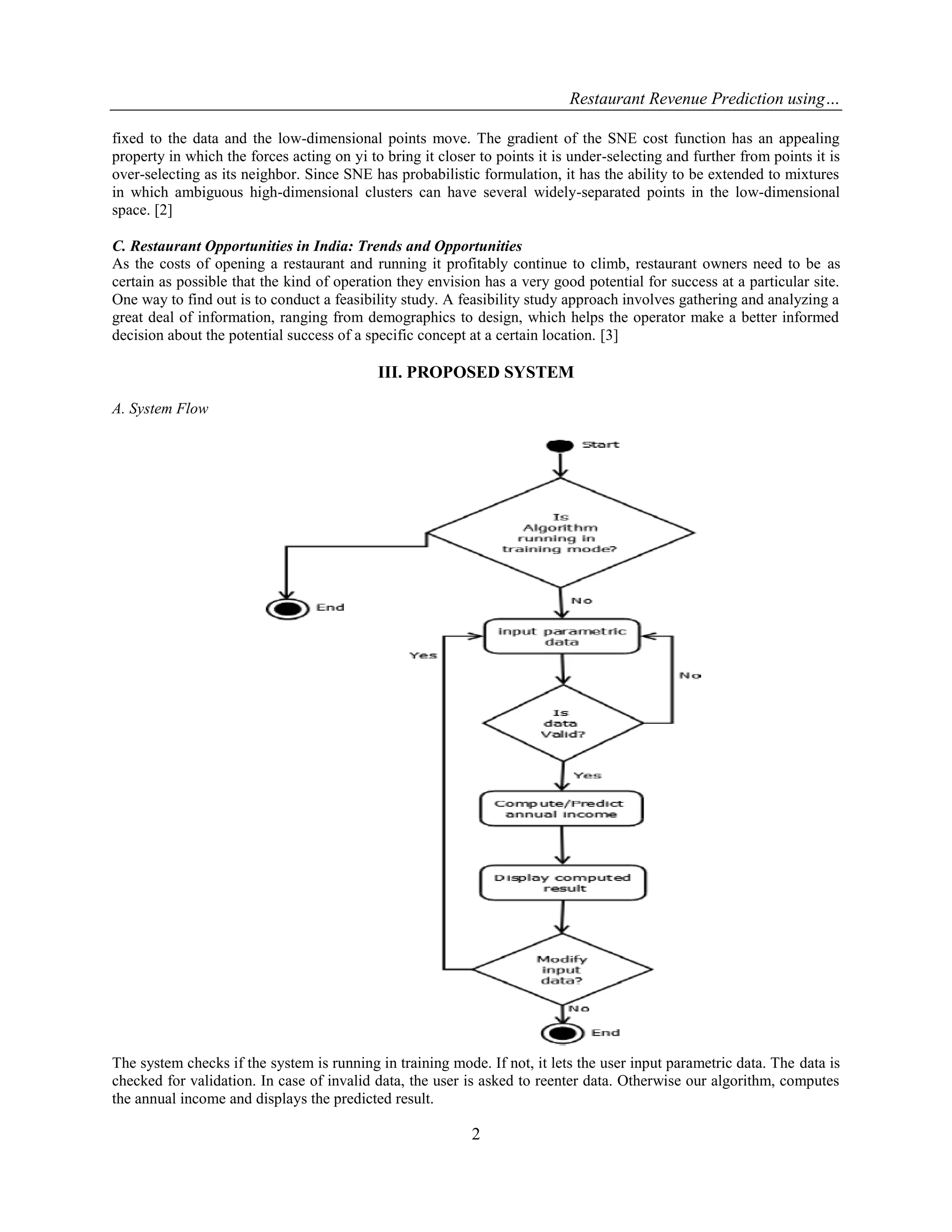Restaurant Revenue Prediction Using Machine Learning Pdf