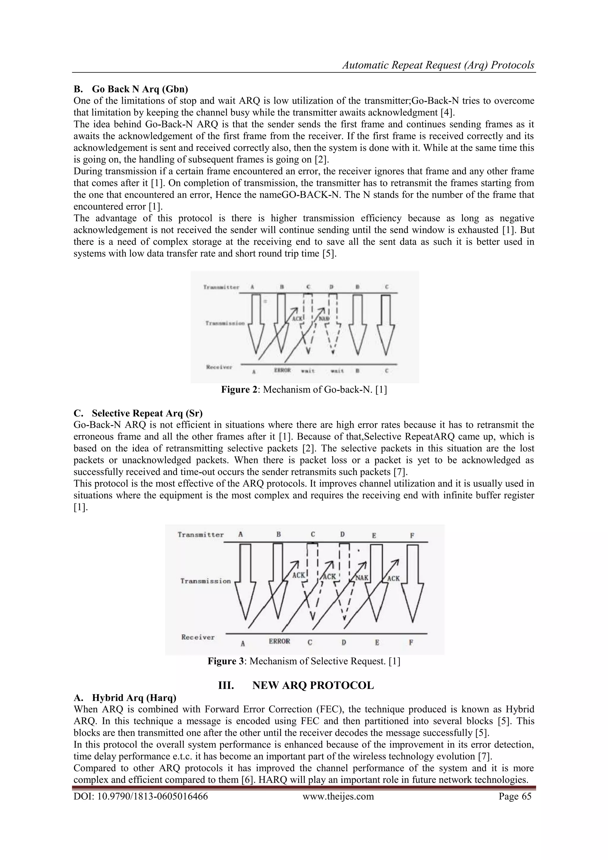 Automatic Repeat Request (Arq) Protocols | PDF | Computer Networking | Computing