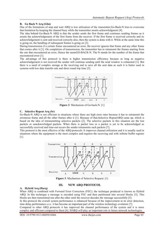 Automatic Repeat Request (Arq) Protocols | PDF | Computer Networking | Computing