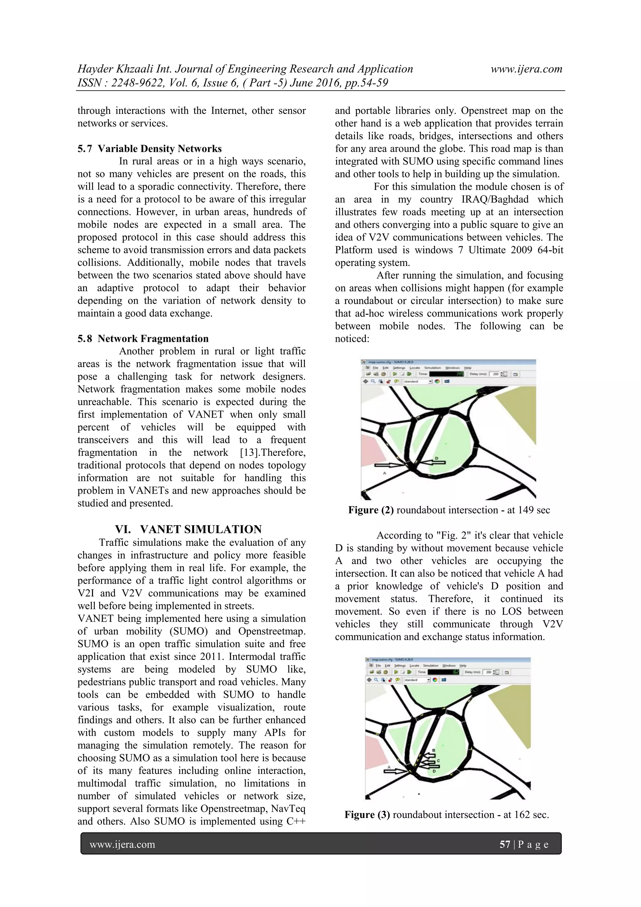 ANET: Technical and Future Challenges with a Real Time Vehicular Traffic Simulation | PDF