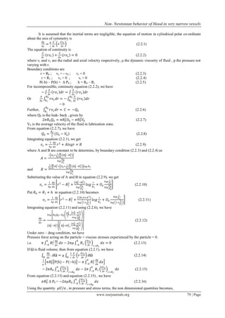 Non- Newtonian behavior of blood in very narrow vessels | PDF