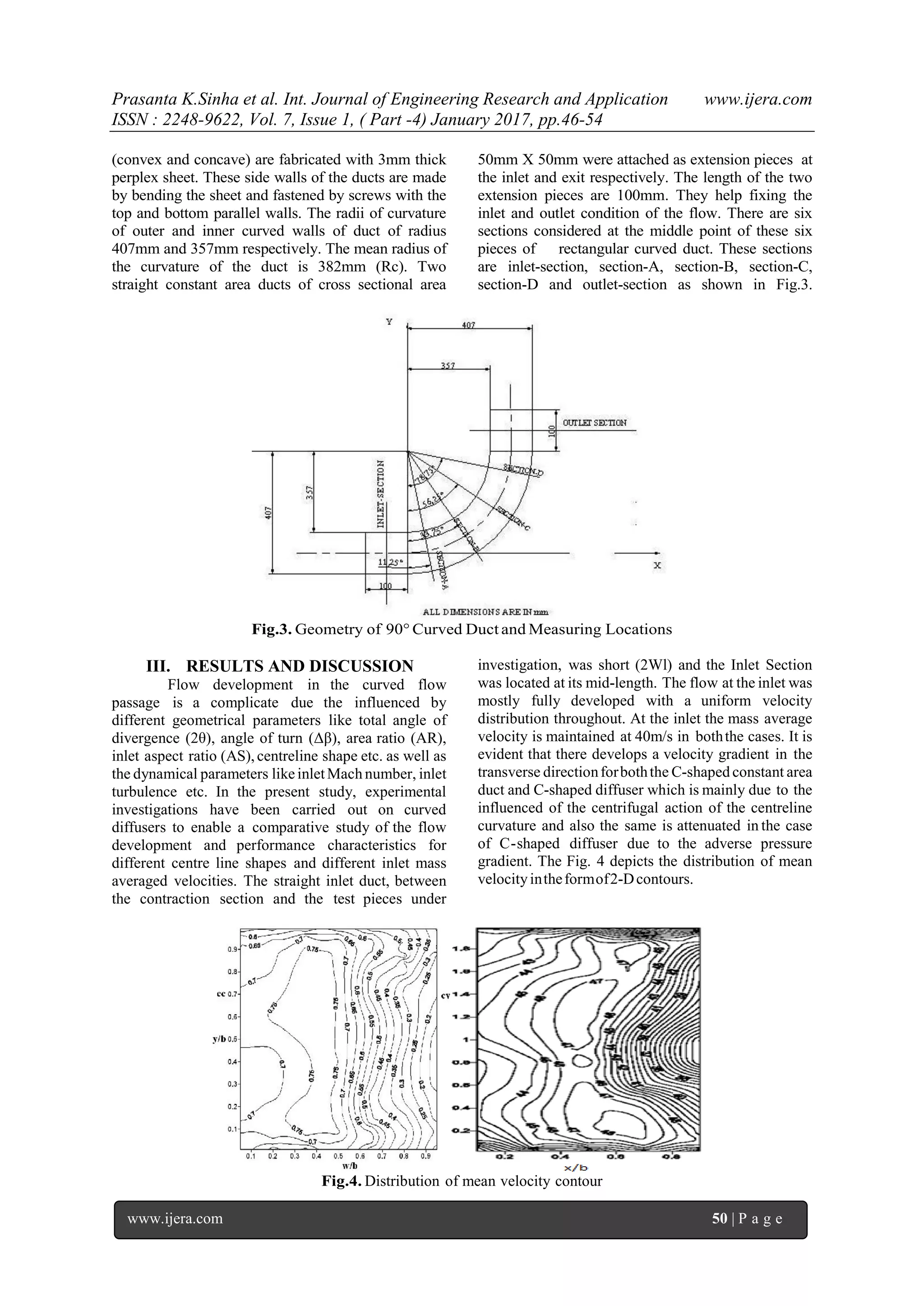 Flow Development through a Duct and a Diffuser Using CFD | PDF