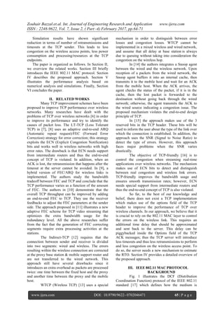 Proposition of an Adaptive Retransmission Timeout for TCP in 802.11 Wireless Environments | PDF ...