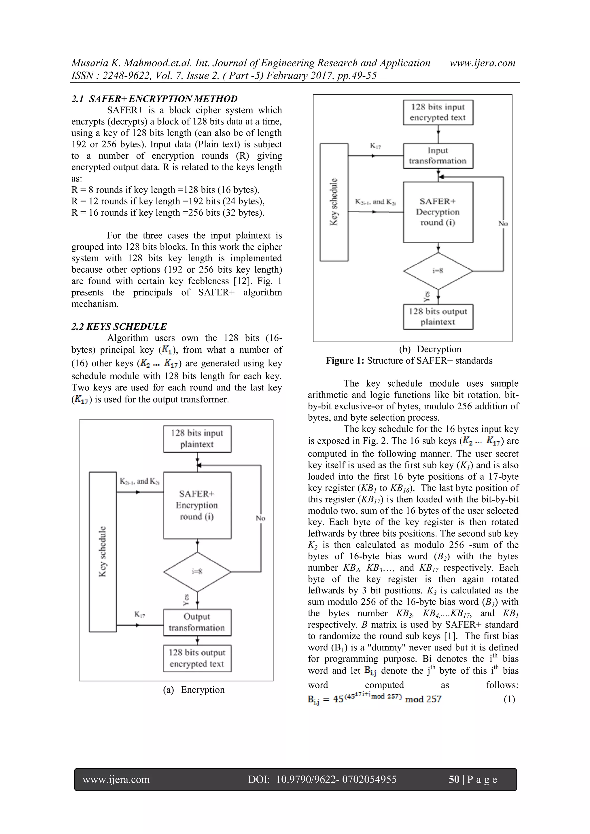 MATLAB Implementation of 128-key length SAFER+ Cipher System | PDF | Programming Languages ...
