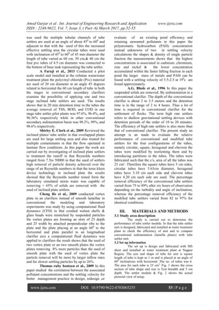 Performance Study of Tube Settlers Module | PDF