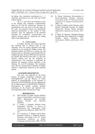 Cooperative Communication for Multi-Hop Routing in ZigBee Network | PDF
