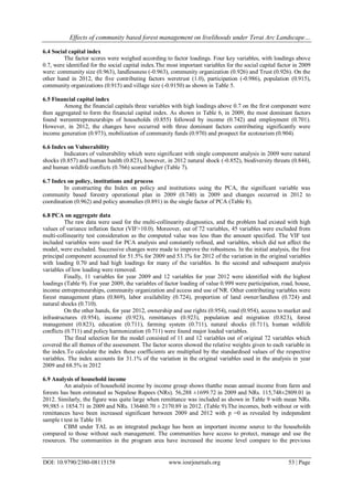 Effects of Community Based Forest Management on Livelihoods under Terai ...