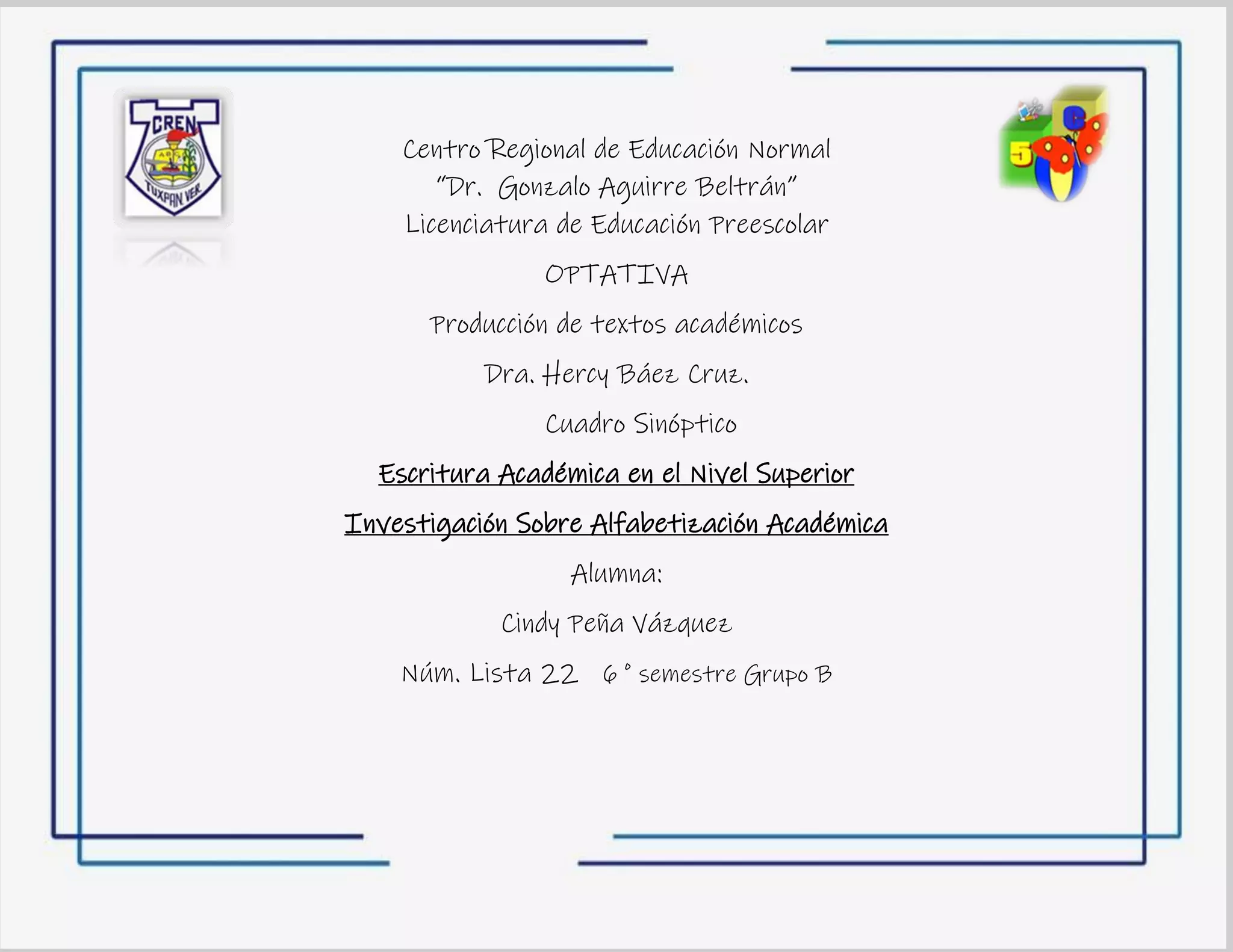 Mapa Conceptual Escritura Academica | PDF