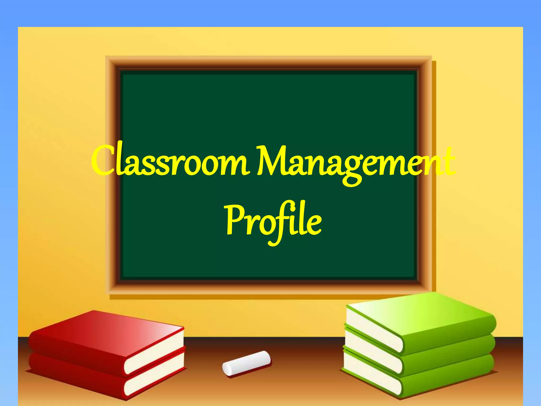 Classroom management and discipline | PPTX