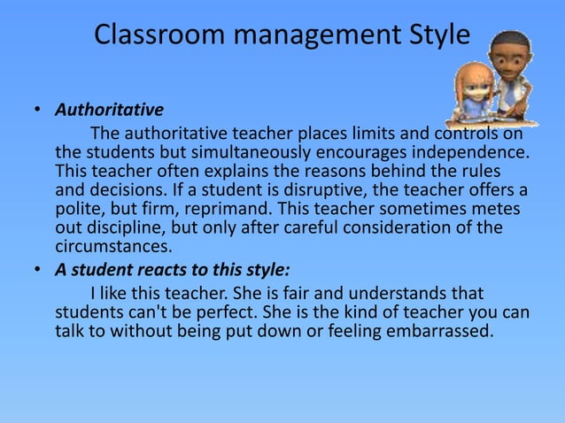 Classroom management and discipline | PPTX